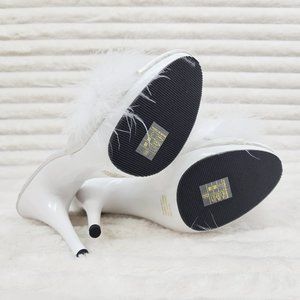 Fabulicious | Shoes | Pleasers Fabulicious Poise Marabou Feather High ...